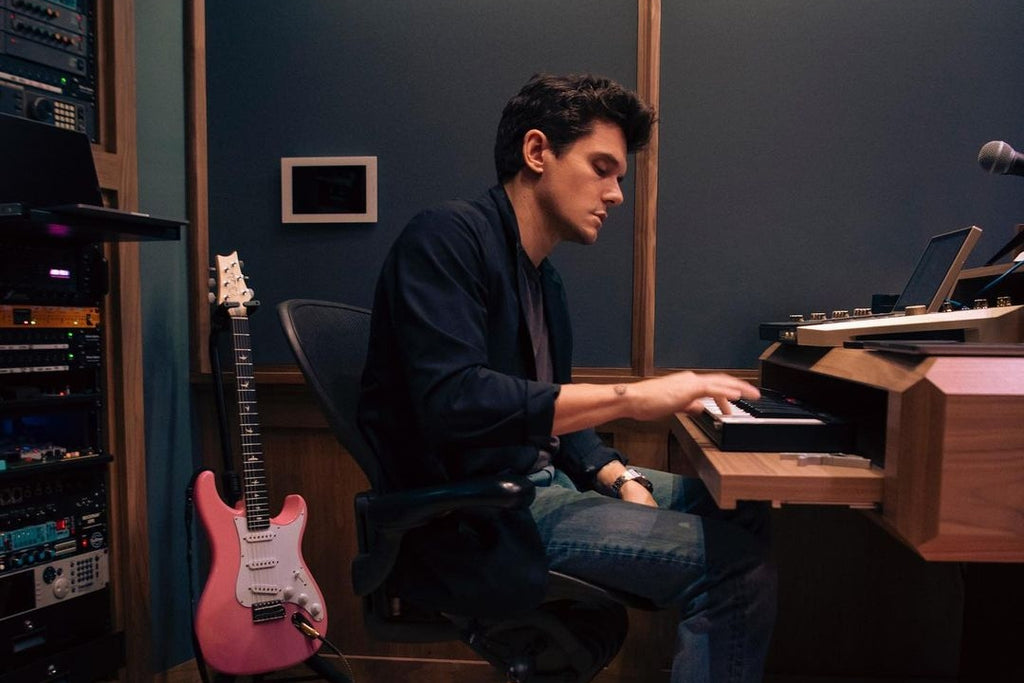 John Mayer in creative drive using Boonar – Dawner Prince Electronics